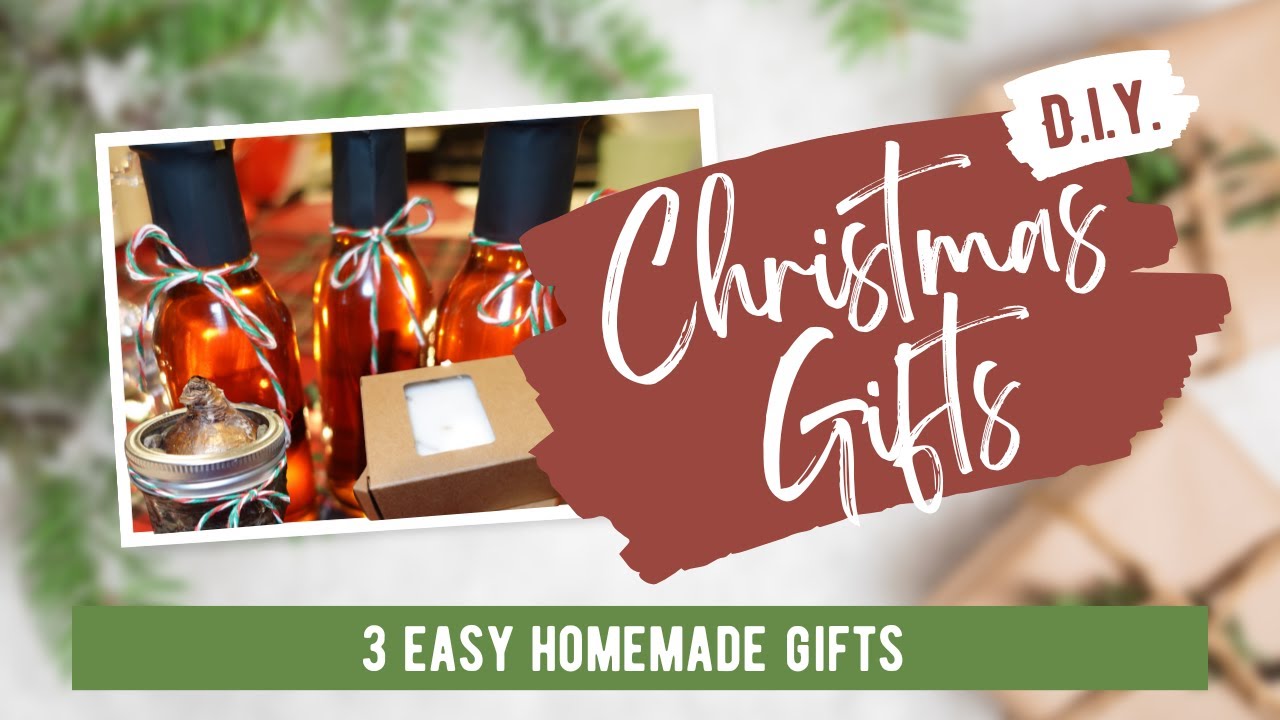 D.I.Y. Christmas Gifts | Simple Gifts to Make this Holiday Season ...