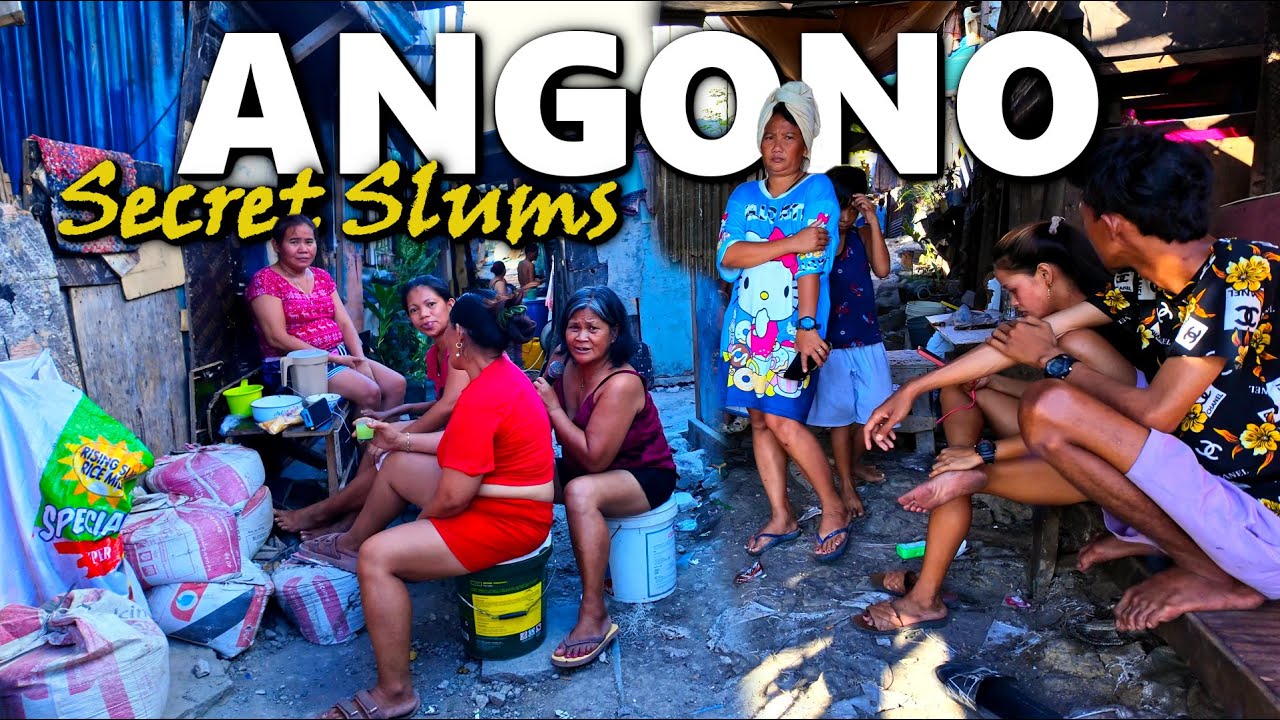 WALKING KALAYAAN ANGONO RIZAL - A SQUATTERS AREA OUTSIDE METRO MANILA ...