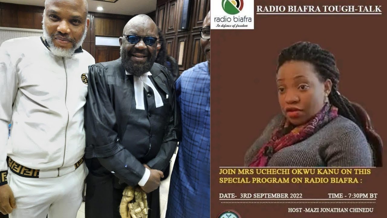 Join Mazi Nnamdi Kanu's Wife (Mrs Uchechi Okwu Kanu) Live On Radio ...