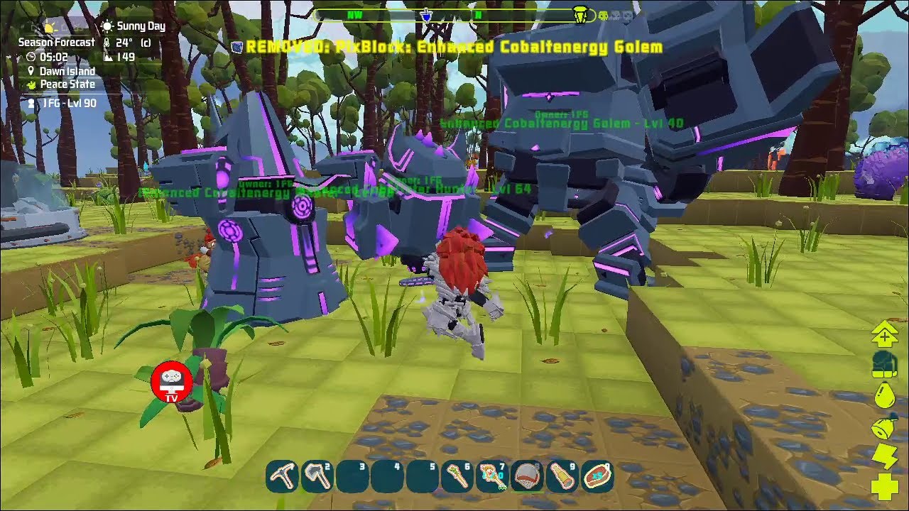 Survival: Test Mutation of Alien at Radiation Mutation Platform - YouTube