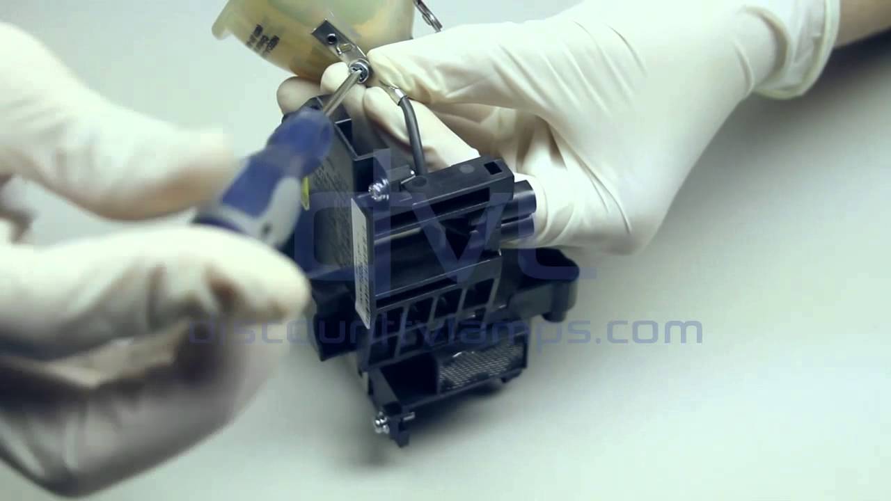 Sony LMP-H160 Projector Lamp Replacement Video Guide - YouTube