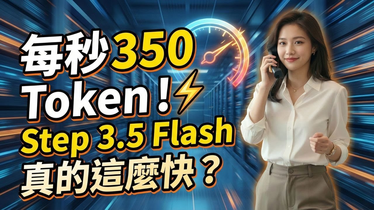 每秒350 Token！Step 3.5 Flash 為何讓 Reddit 吵翻 🔥 - YouTube