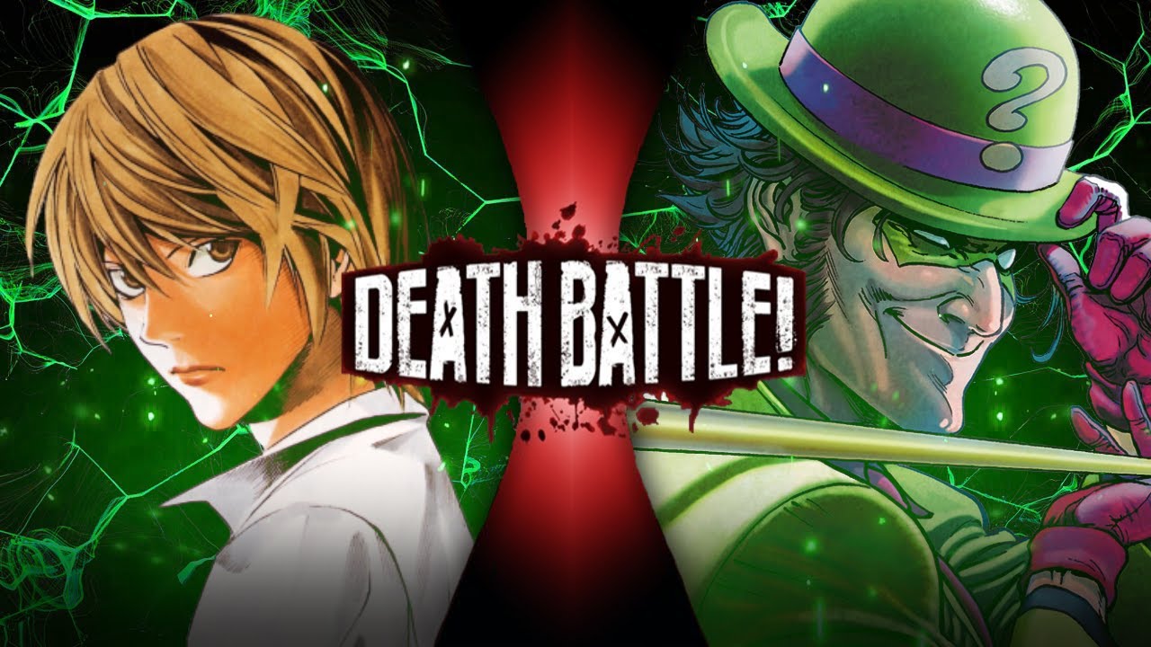 Fan Made Death Battle Trailer: Light Yagami VS Riddler (Death Note VS ...