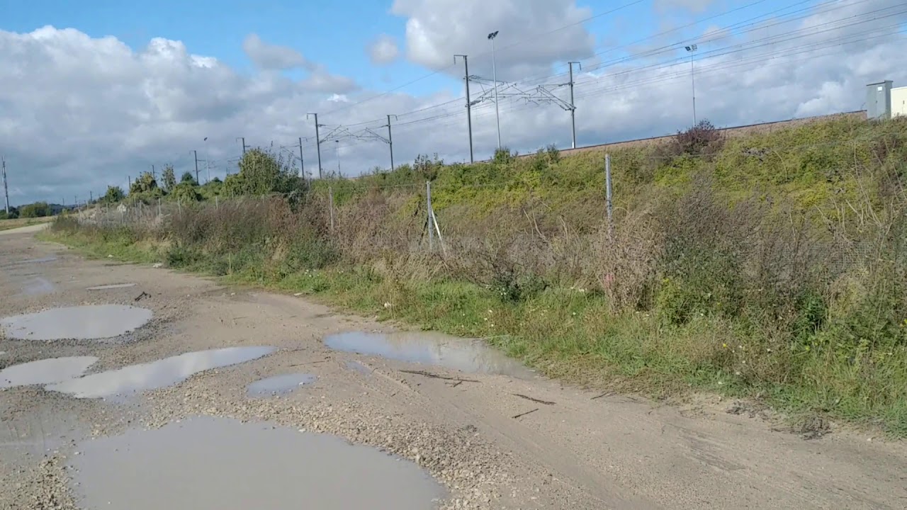 La décharge illégale (route de Messy) nord de Claye Souilly 2 - YouTube