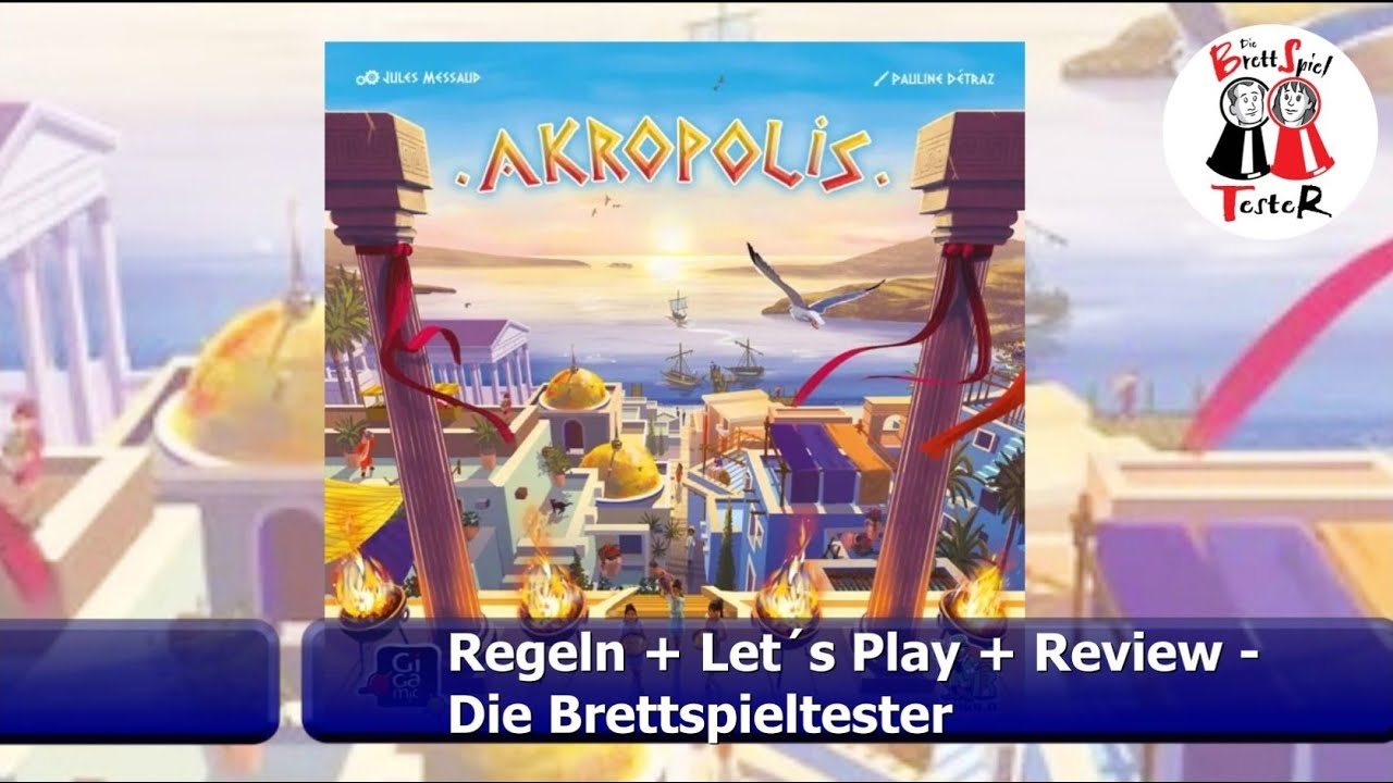 Akropolis - Regeln + Let´s Play + Review - Brettspiel - Die ...