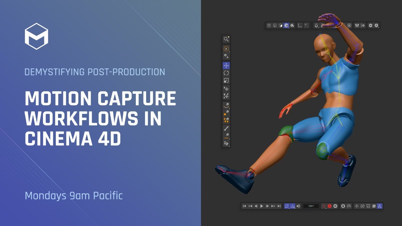 Demystifying Post-Production: Motion Capture Workflows in Cinema 4D ...