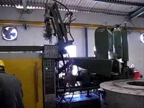 Full Auto Die Casting Machine Video - YouTube