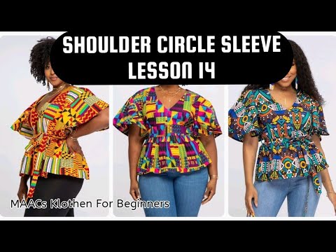 Shoulder Circle Sleeve Tutorials For Beginners| Lesson 14 - YouTube