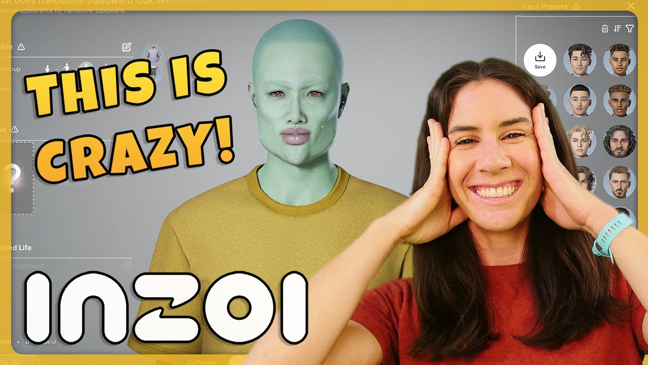 InZOI's Character Studio is SUPER REALISTIC! - YouTube