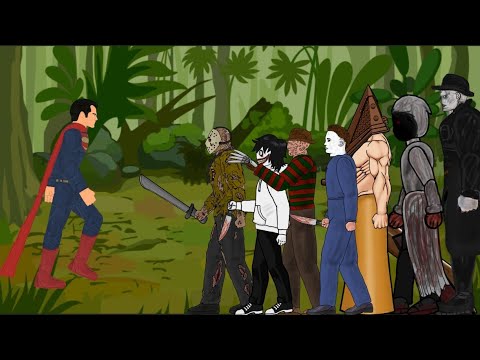 superman vs jason, michael, jeff, freddy, tyrant, pyramid head ...