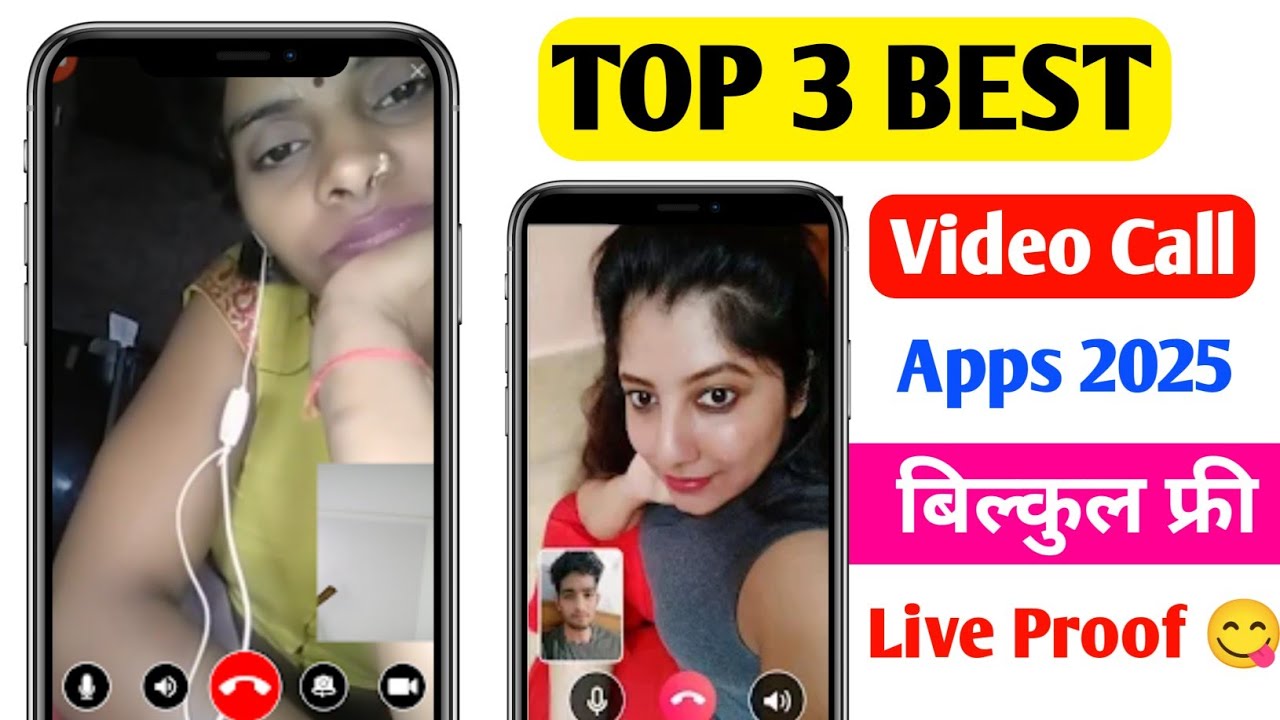 Top 3 Free Video Call Apps | Free Video Call Apps | Video Call App 2025 | 2025 best video chats ...