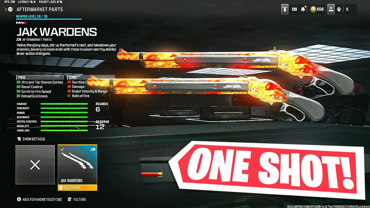 the NEW MODEL 1887 Shotgun in MW3.. (JAK WARDENS KIT) - YouTube