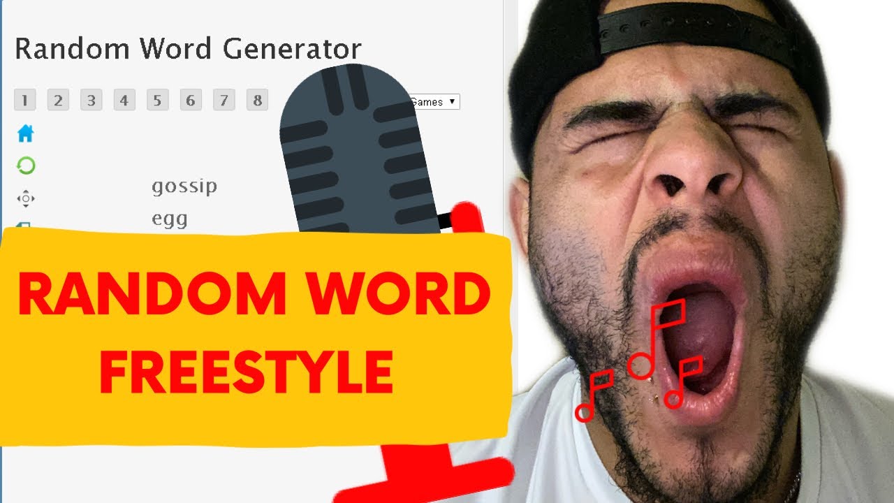 Fail* Freestyle (Random Word Generator) - YouTube