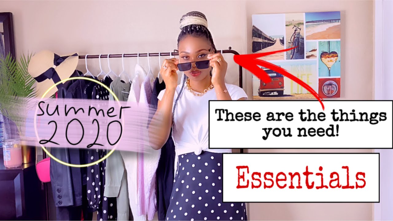 SUMMER ESSENTIALS 2020 | Tabsignatures | STYLE TIPS | SUMMER STYLES ...