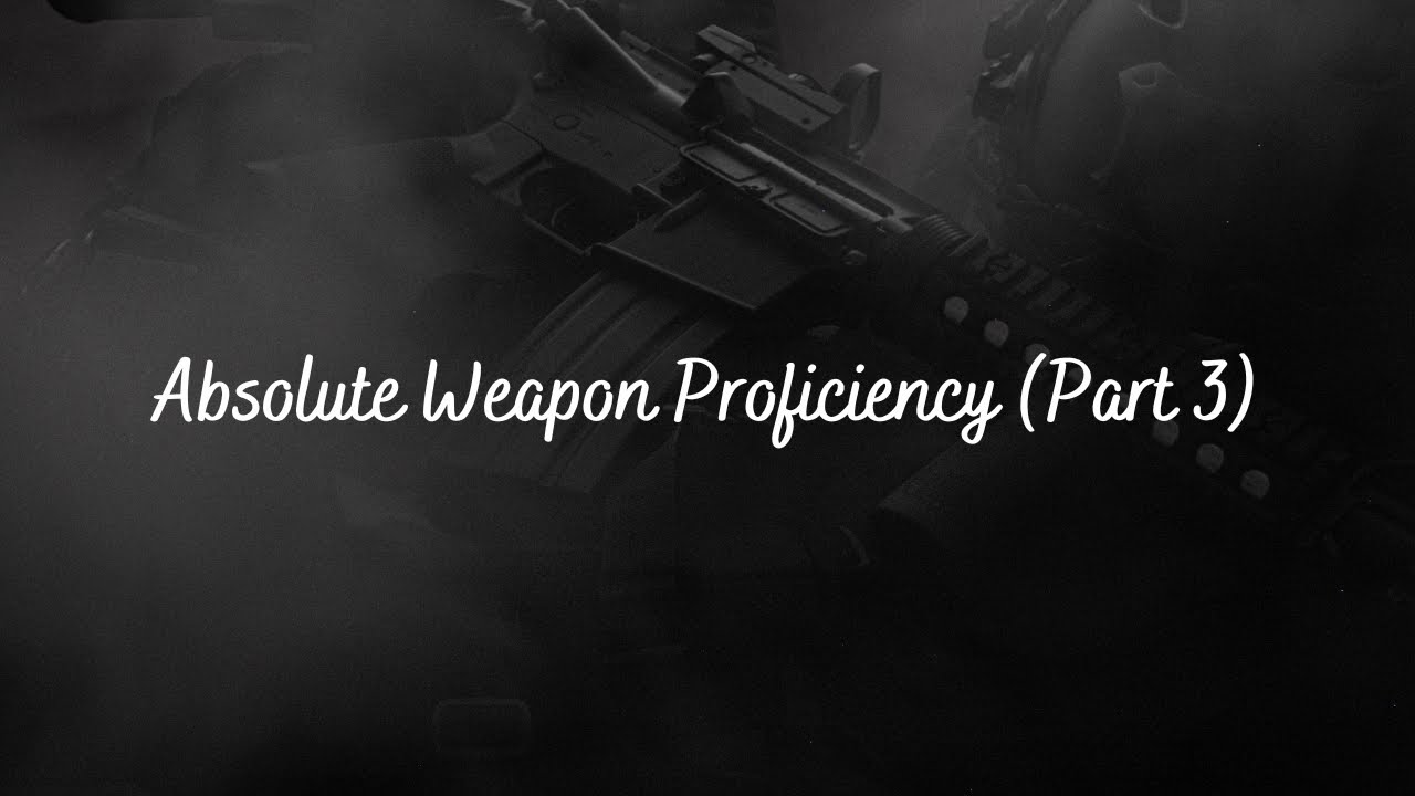 Absolute Weapon Proficiency (Part 3) - Subliminal Audio - YouTube