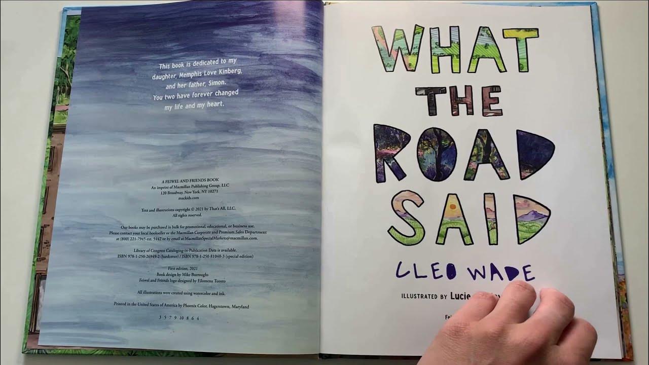What the Road Said by Cleo Wade read by Susan - YouTube
