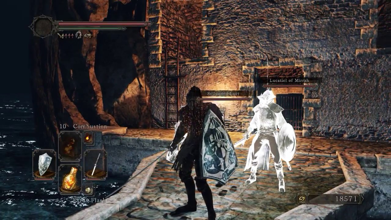 Dark Souls II - Lost Sinner (Bonfire Ascetic Rematch) - YouTube