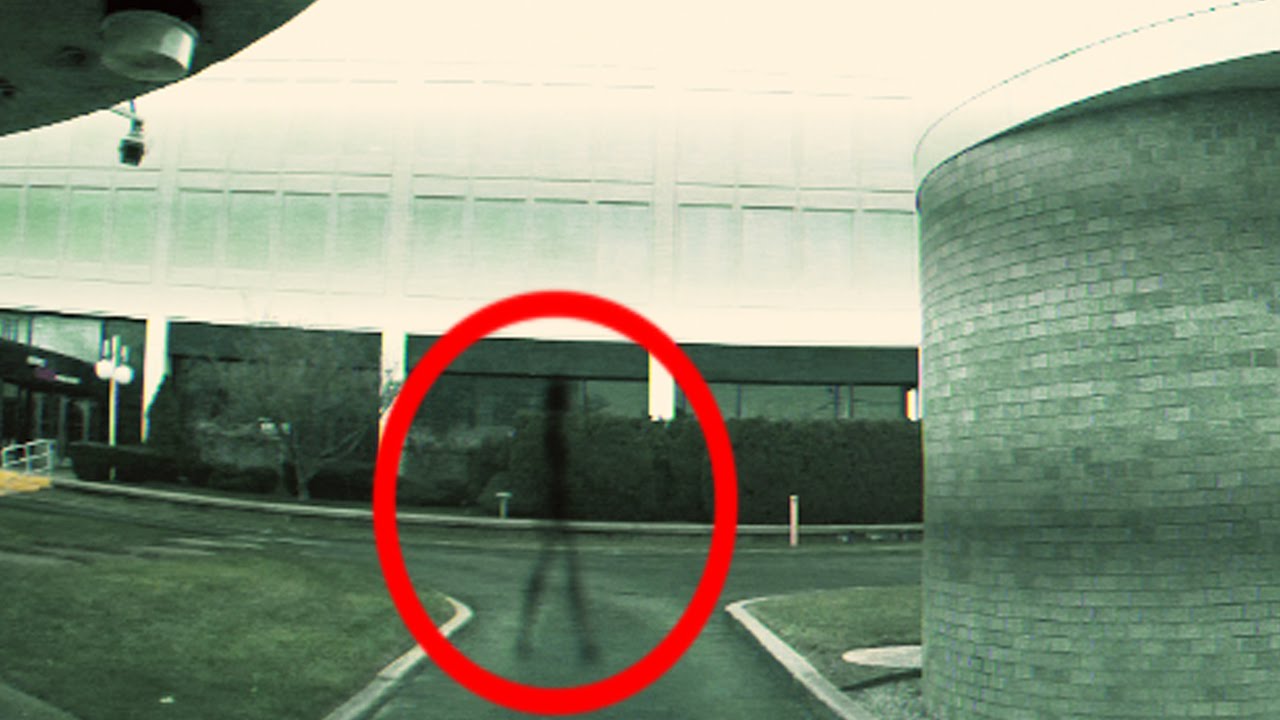 Ghost Caught Camera At ATM DRIVE-THROUGH Bank Camera - YouTube
