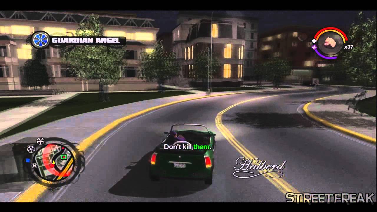 Saints Row-Westside Rollerz-Mission 3-Guardian Angel - YouTube