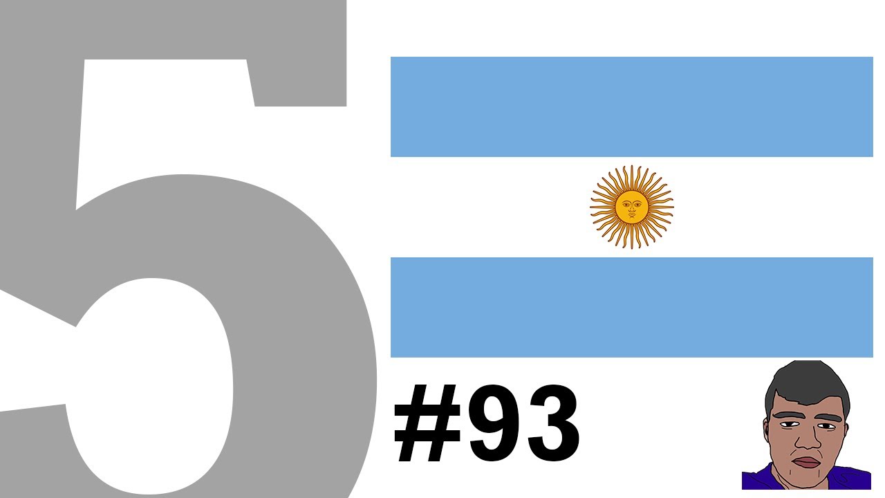 TOP 5 TV CHANNELS #93 - Argentina REMASTERED - YouTube