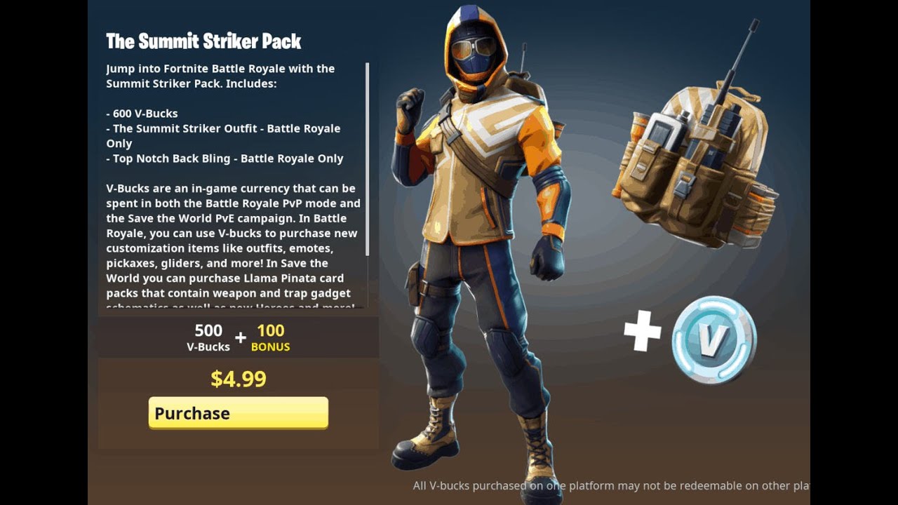Fortnite Summit Striker Skin (GAMEPLAY) - YouTube