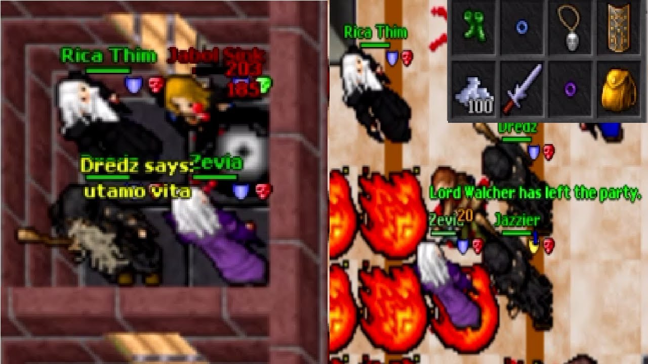 Old Tibia - Deadly Banshee Quest (Galana 2006 7.92) - YouTube