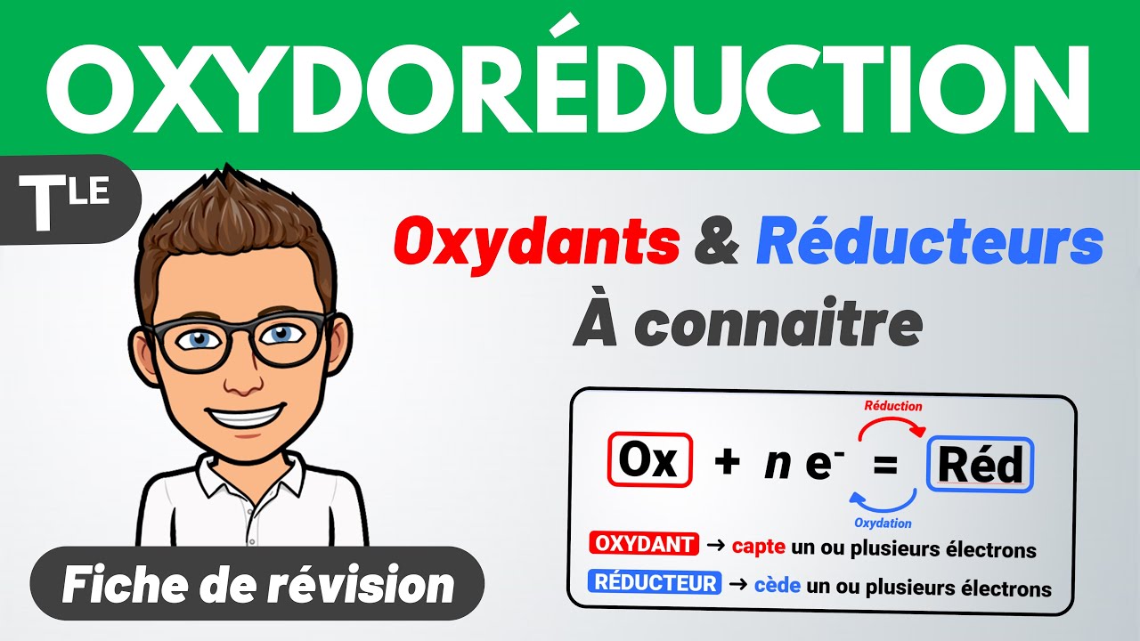 Oxydants & Réducteurs usuels 💚 Fiche de révision | Terminale spécialité ...