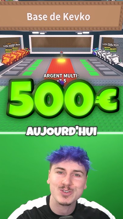 OUVERTURE LUCKY BLOCK SUR VOL UN BRAINROT !! #roblox - YouTube