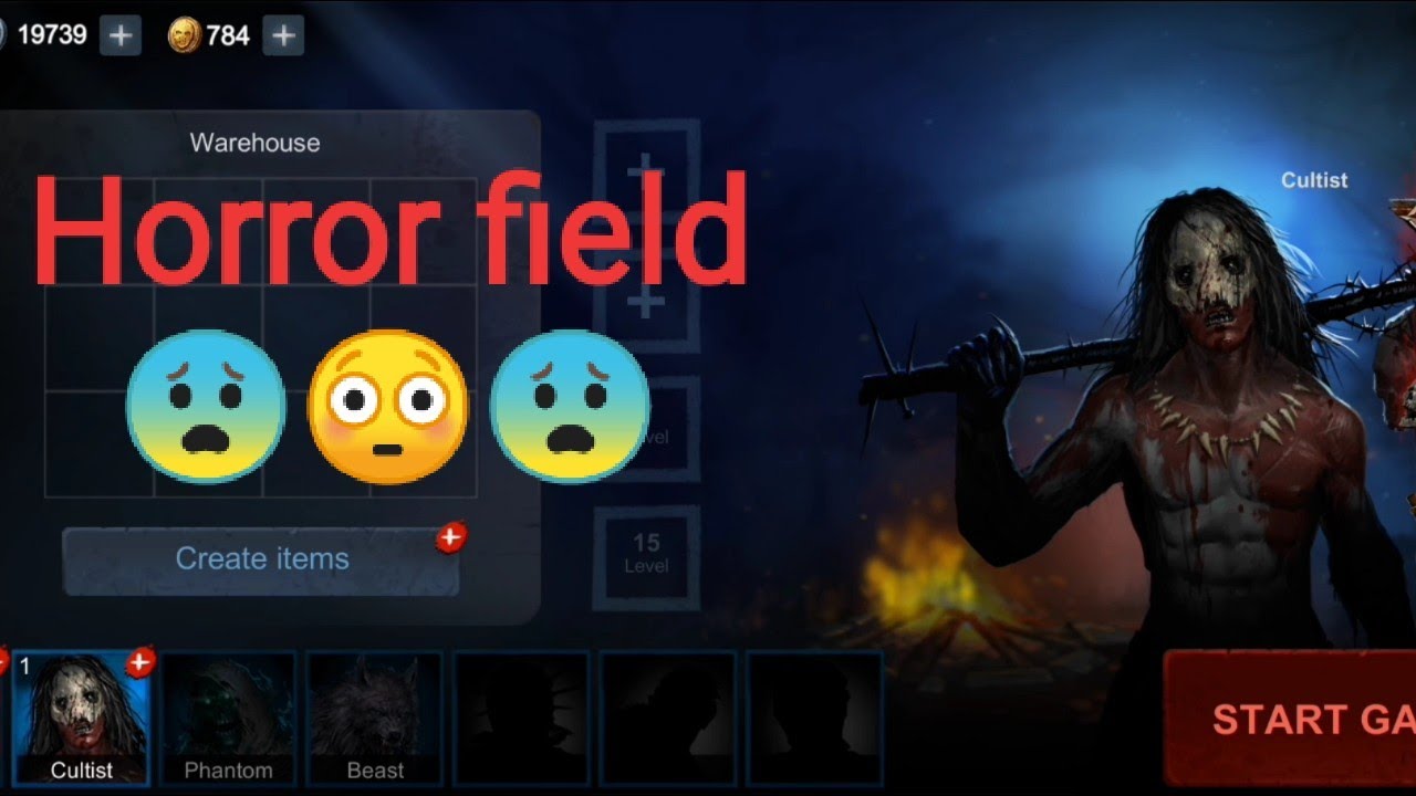 Horror field\playing as a psycho\gameplay video#11 - YouTube