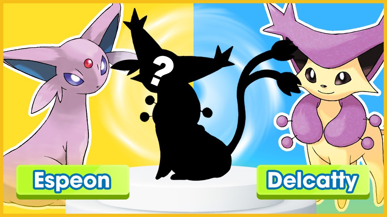 Pokemon Fusion | Espeon + Delcatty | pokemon infinite fusion - YouTube