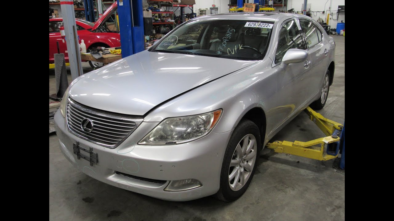 2007 Lexus LS460 4.6L 162k #75043475 Start/Run Video - YouTube