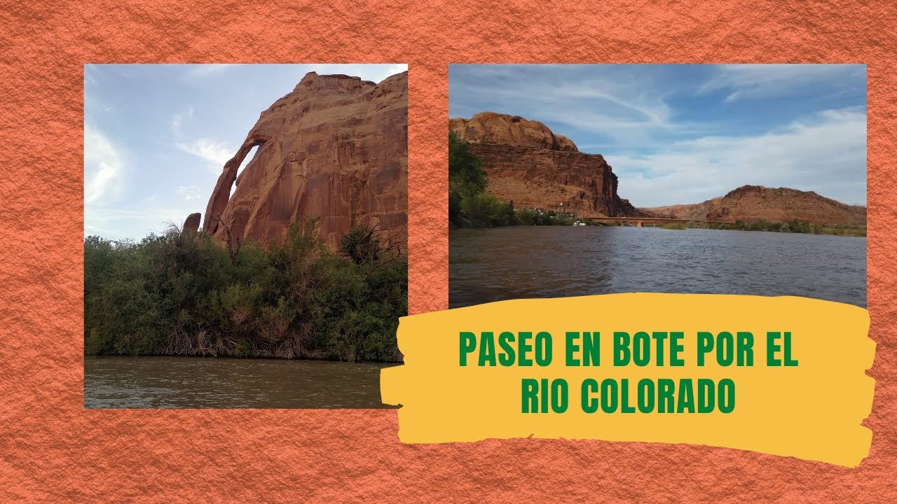 Una gran experiencia navegar el Rio Colorado - YouTube