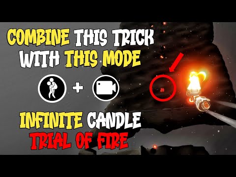 INFINITE CANDLE for Completed Trial of Fire in Less 5 Minute | Sky Children of the Light 
