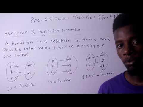 Function and function notation (part 1) - YouTube