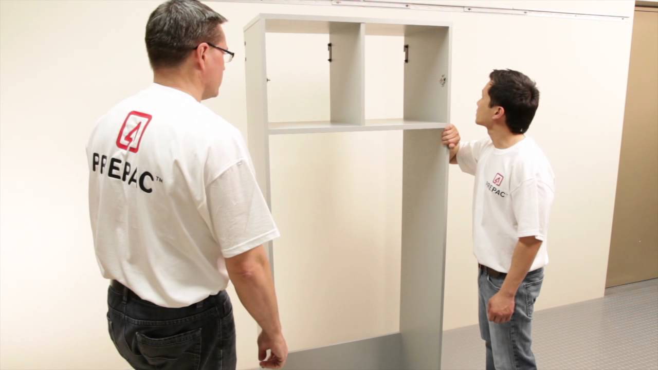 Prepac's HangUps Garage Storage Installation - YouTube