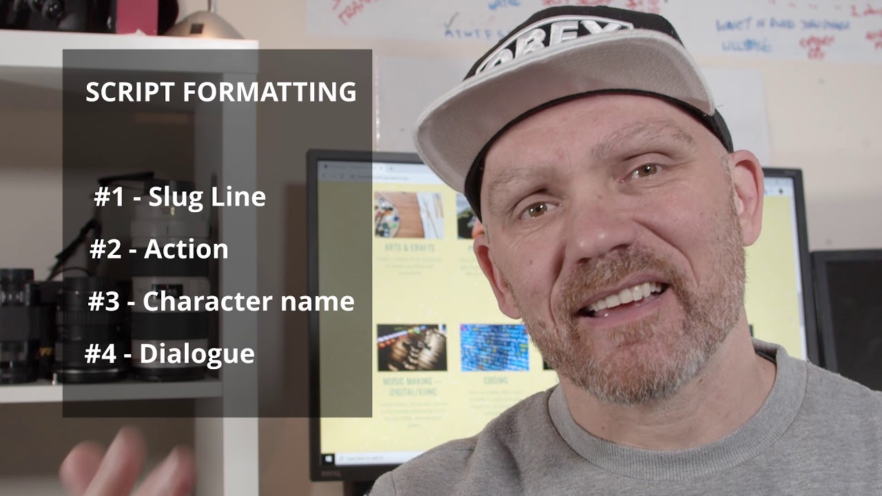 Home Film School - Week 3 - Script Writing - YouTube