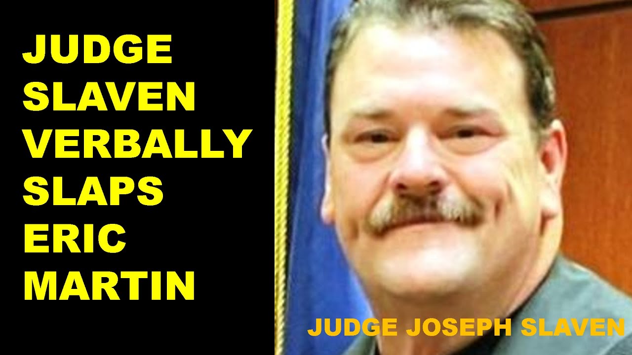 ERIC MARTIN vs JUDGE SLAVEN - YouTube
