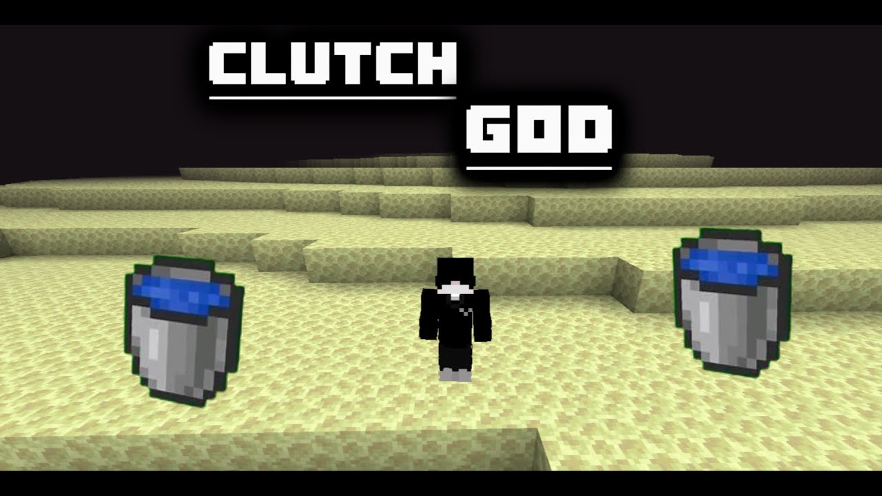 I do every single clutch in minecraft........... - YouTube