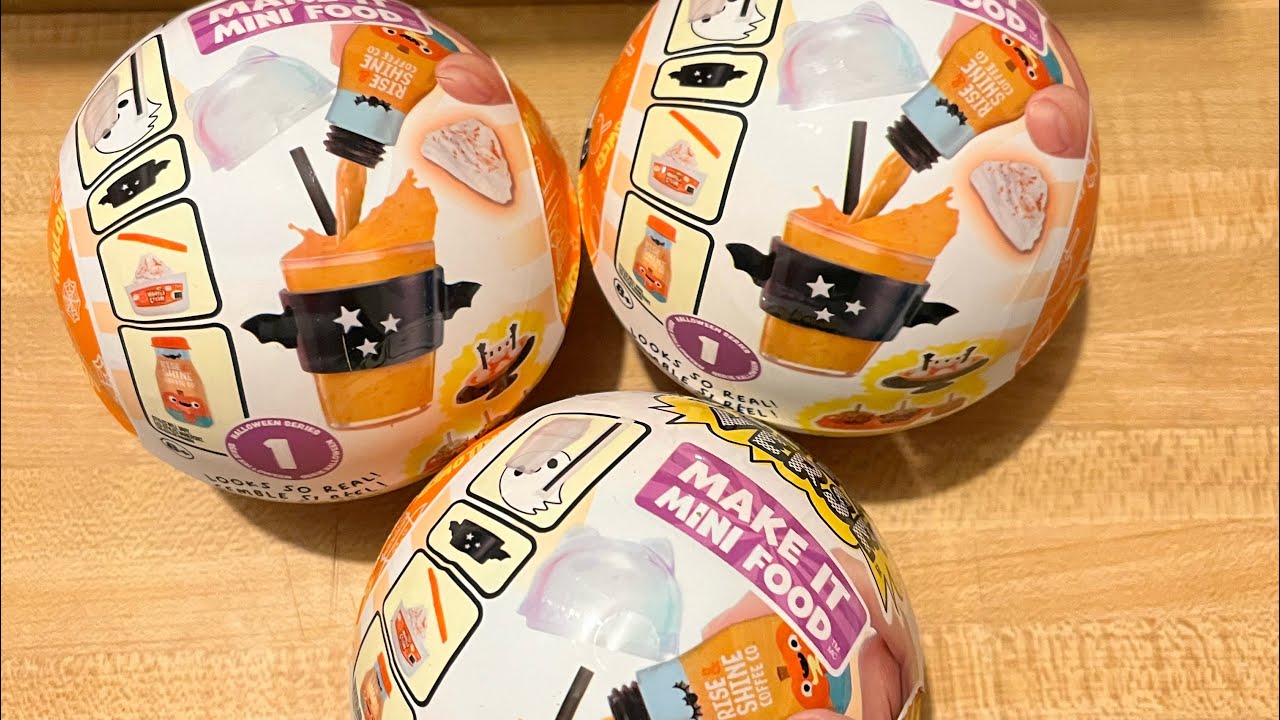 Mini Halloween Food - YouTube