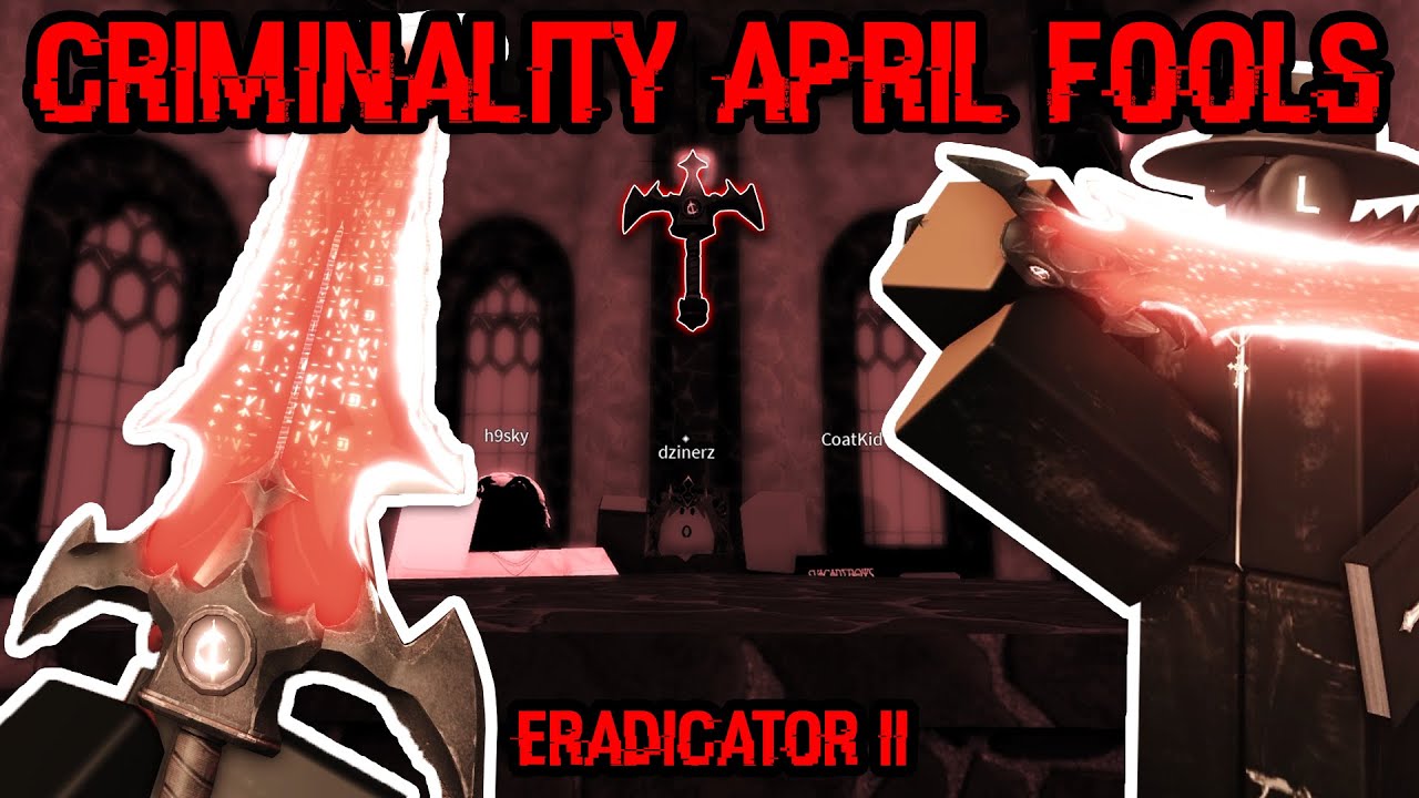 CRIMINALITY SHOWCASE: ERADICATOR II | Criminality - YouTube