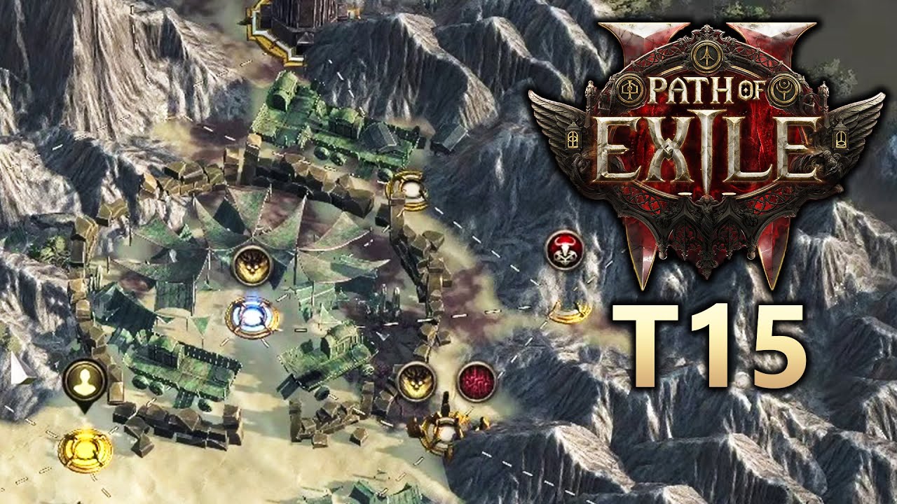 The Copper Citadel T15 map with Summoner Witch - Path of Exile 2 Early ...