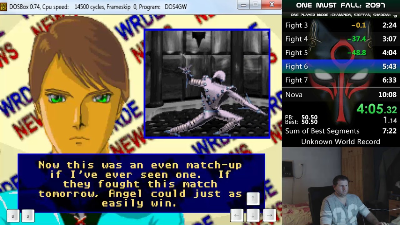 One Must Fall: 2097 - Speedrun (Champion, Steffan, Shadow) - 9:33 - YouTube