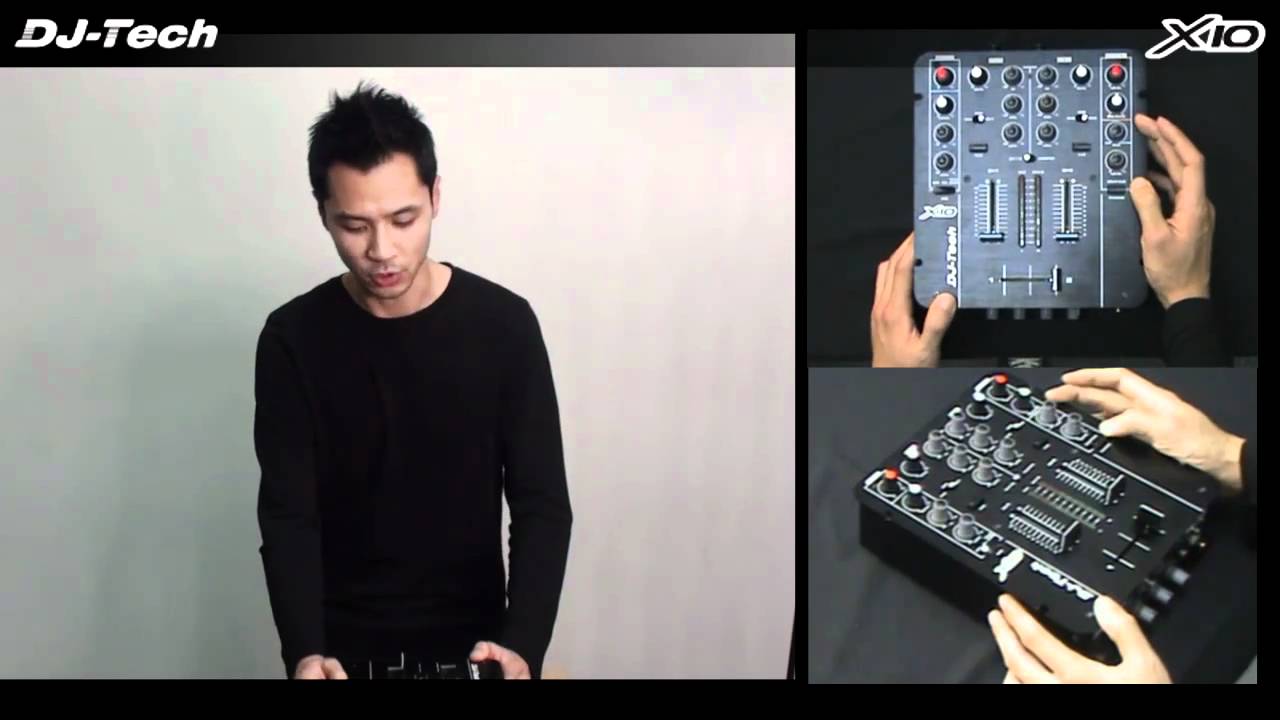 Dj Tech - X10 Mixer - YouTube