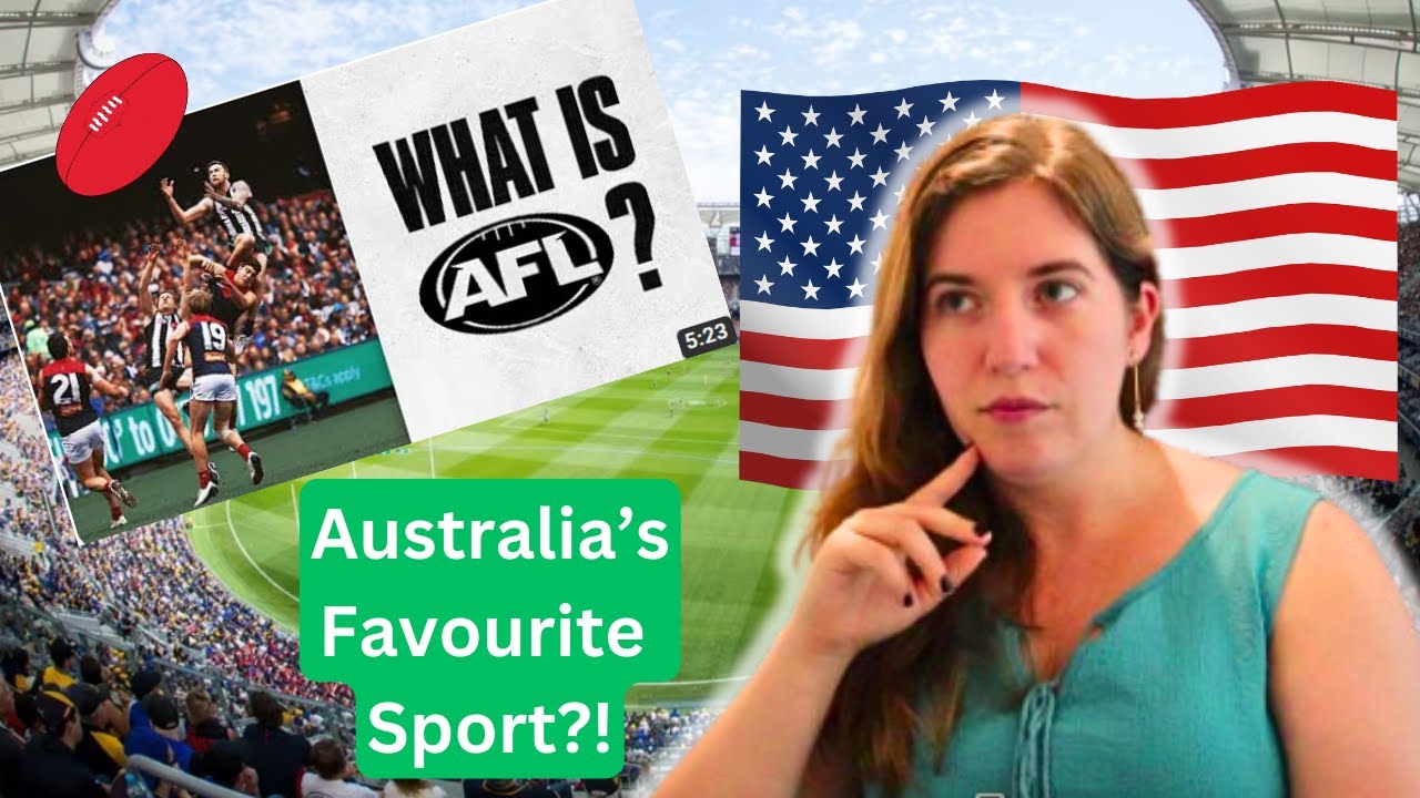 What is AFL? Aussie Rules Explained | American Reacts - YouTube