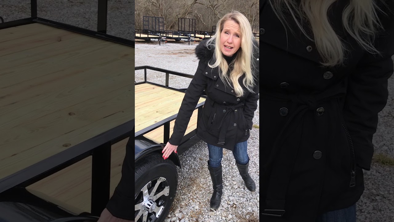 10', 12' & 14' MASTIFF HEAVY DUTY SINGLE AXLE LANDSCAPE TRAILERS. - YouTube