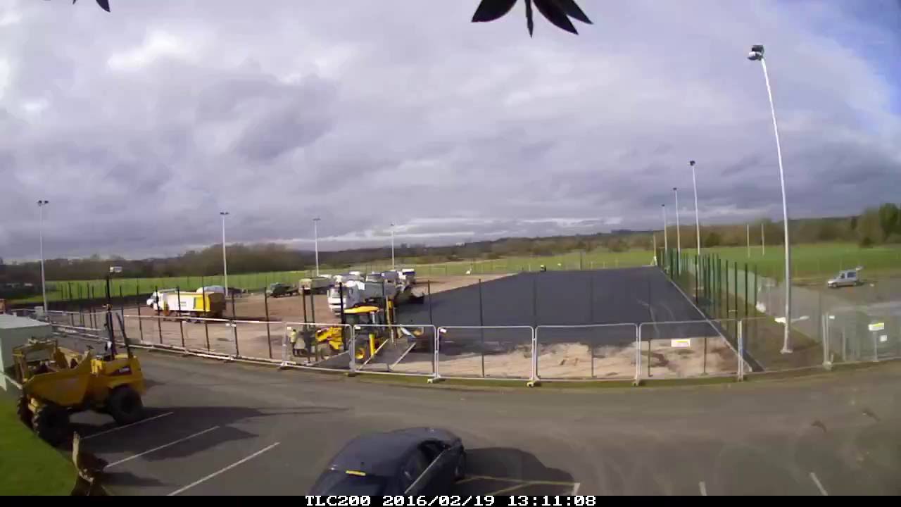 Wreake Valley Academy 3G Construction Timelapse - YouTube