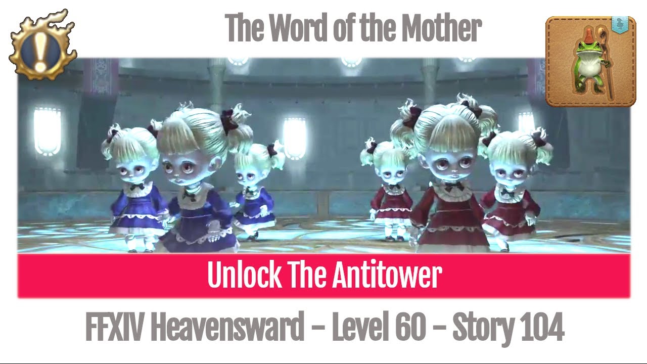 FFXIV Unlock The Antitower, Minion Poro Roggo - The Word of the Mother ...