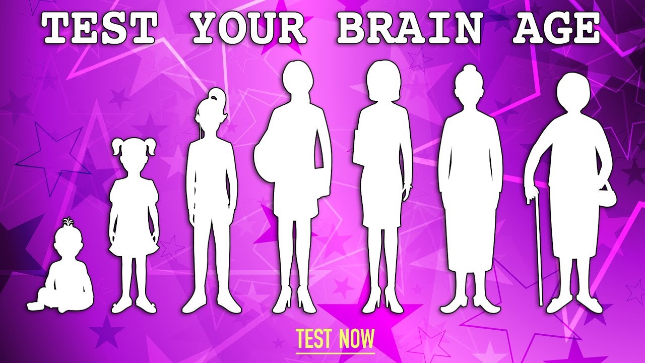 Test Your Brain Age - If you score a 10 you have a young brain - YouTube