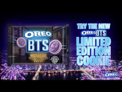 OREO cookies with a flavor inspired by BTS' favorite snack