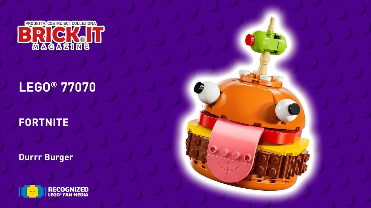 LEGO 77070 Durr Burger Recensione - YouTube
